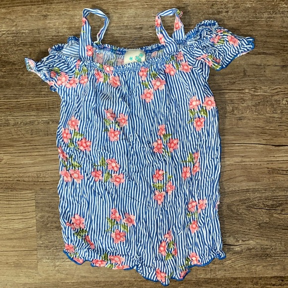 Lily Bleu | Shirts & Tops | 42 Lily Bleu Tank Blouse Off The Shoulder ...